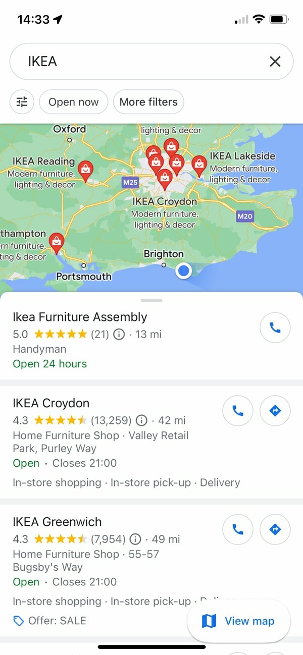 Apple Maps vs Google Maps - UX Magazine